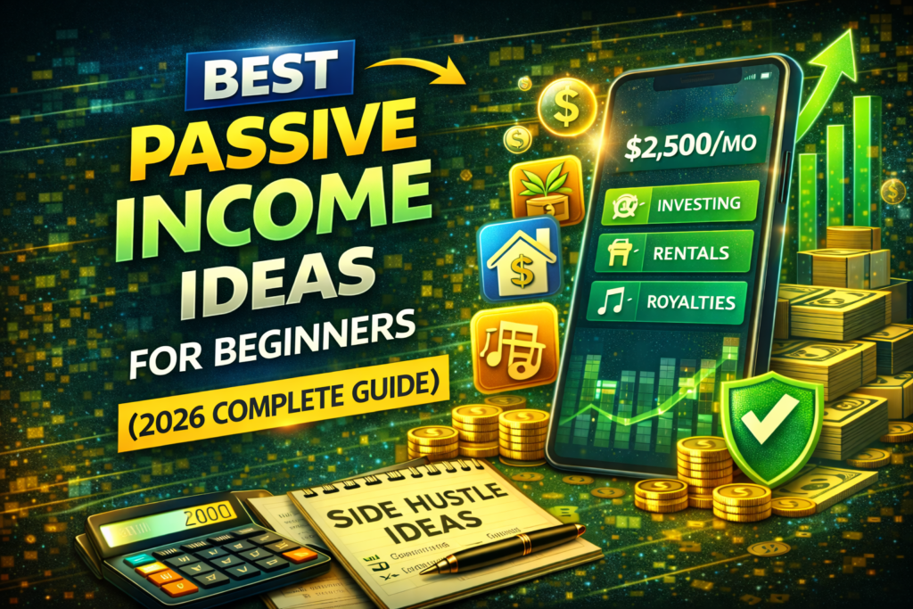 Best Passive Income Ideas for Beginners (2026 Complete Guide) - iboxseo.org